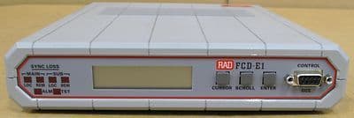 RAD FCD-E1 Access Unit FCED1/AC/1/X21 1720060000