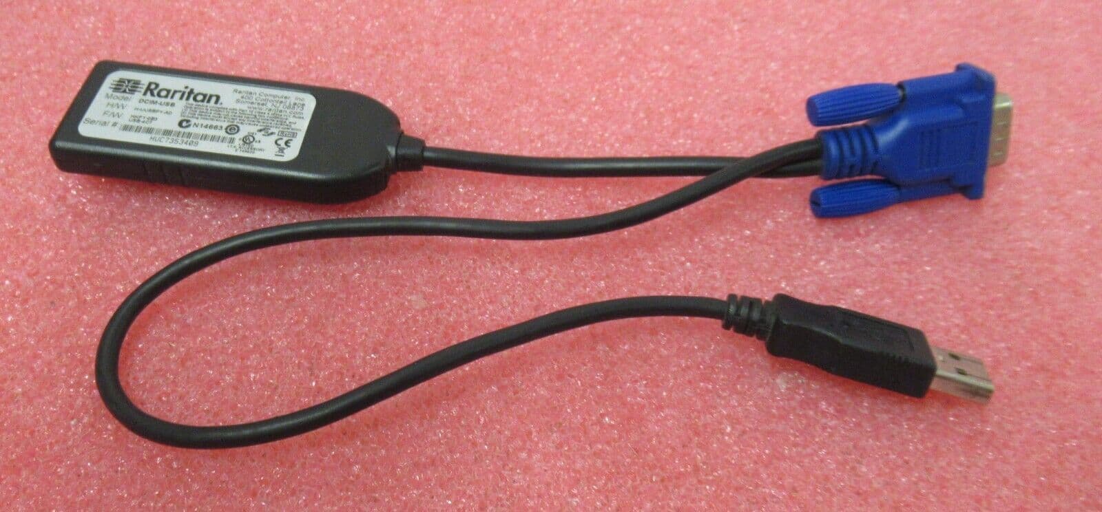 Raritan DCIM-USB Dominion USB KVM CIM Ethernet Interface Module Switch ...