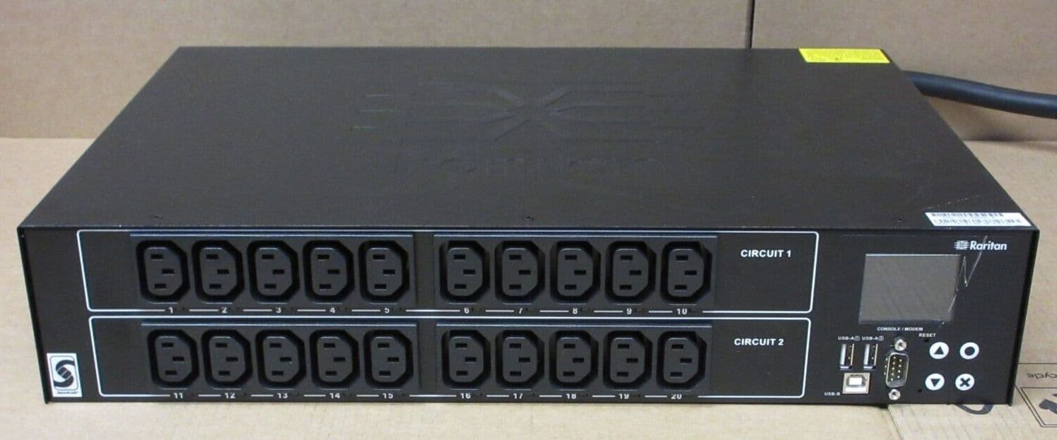 Raritan PX3-5466R 20x C13 Rack Metered Switched PDU Distribution Unit V 0A
