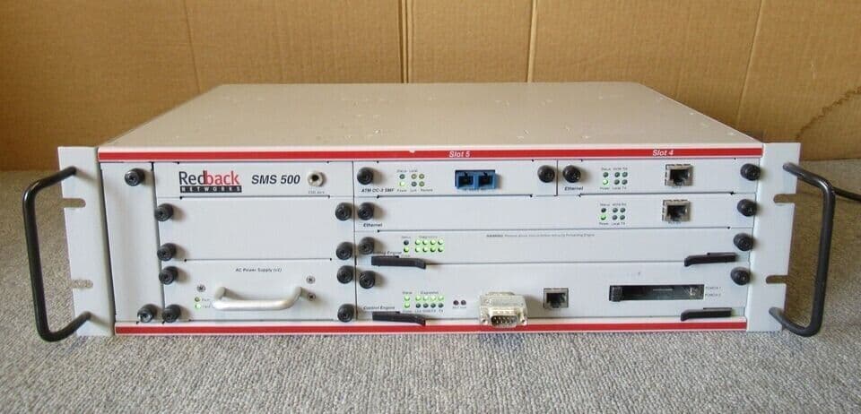 Redback Networks SMS-500 Performance Monitoring DSL Router