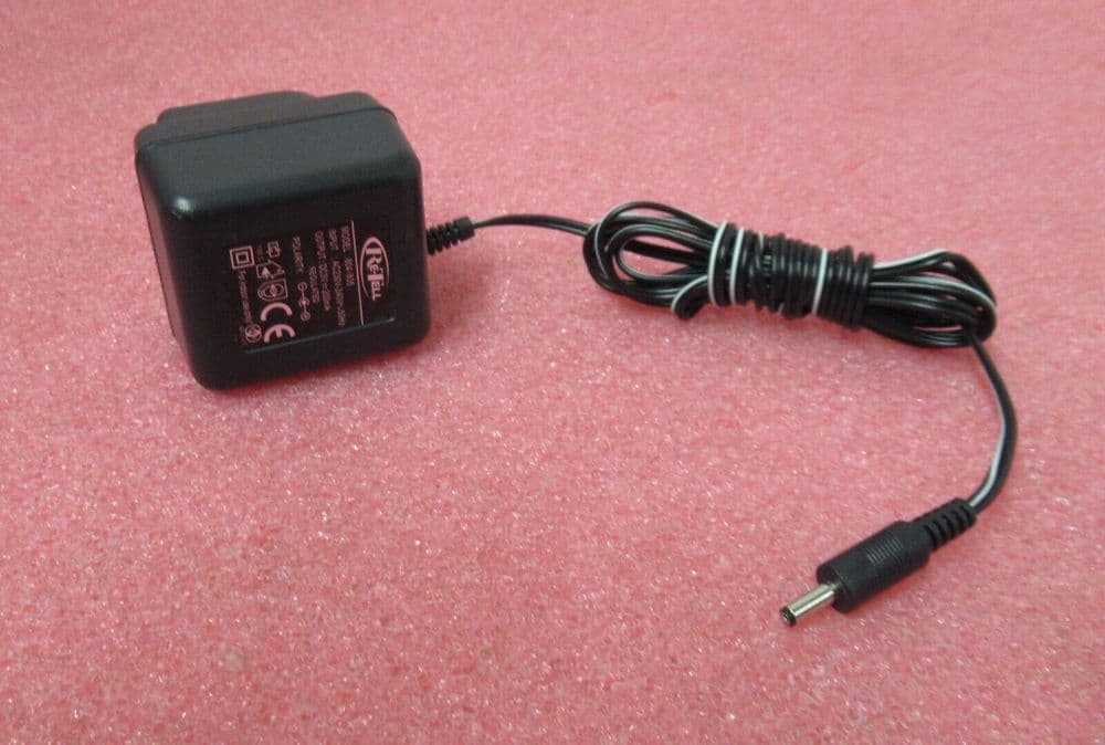 ReTell 804/805 UK 3 Pin Plug Regulated AC Power Adapter 3V 200mA 0 6W