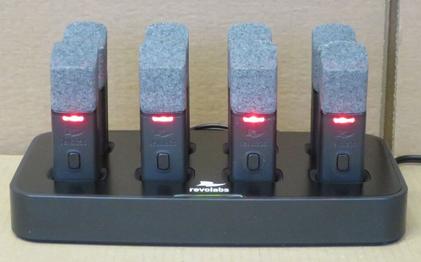 Revolabs HD Series 8-Slot Charger 8x HD Tabletop Microphones 03 ...