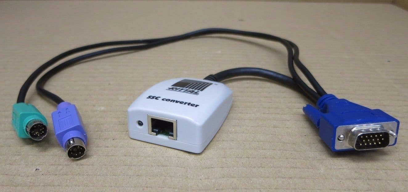 Rittal SSC Converter-PS/2 7552 201 Interface converter VGA RJ45 PS/2