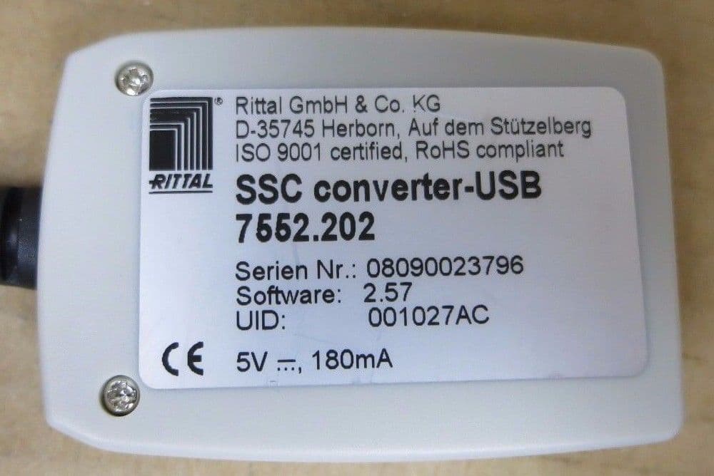 Rittal SSC Converter-USB 7552 202 Interface converter VGA RJ45 USB
