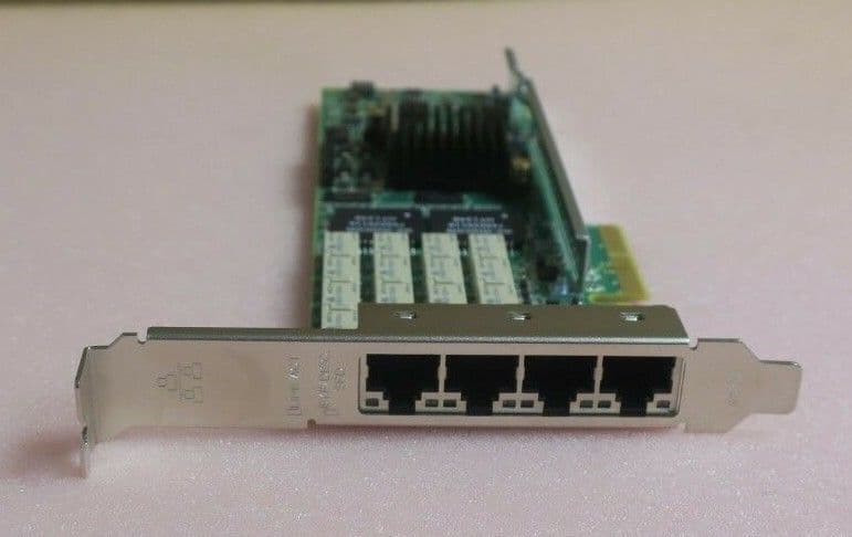 Riverbed Quad Port Gigabit NIC-1-001G-4TX-BP Ethernet Bypass Card 410 ...