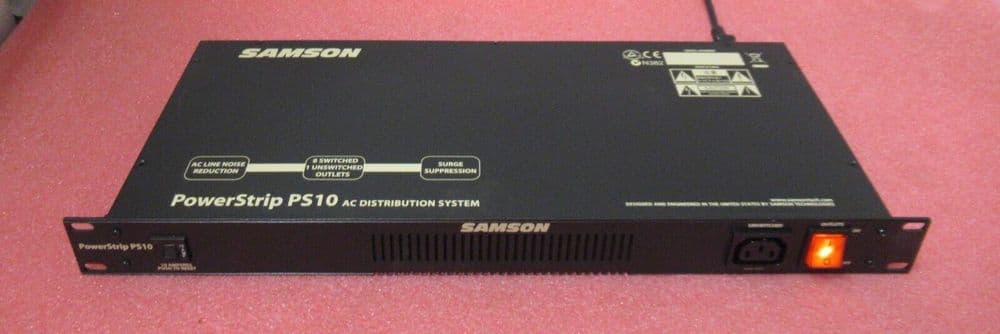 Samson Powerstrip PS10 Rack Power Distribution System and Power ...