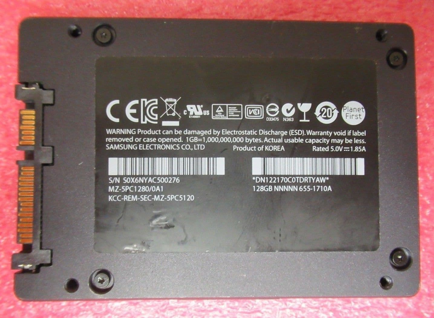 Samsung 128GB SSD 2 5" SATA III 6GB/s Internal Solid State Drive MZ ...