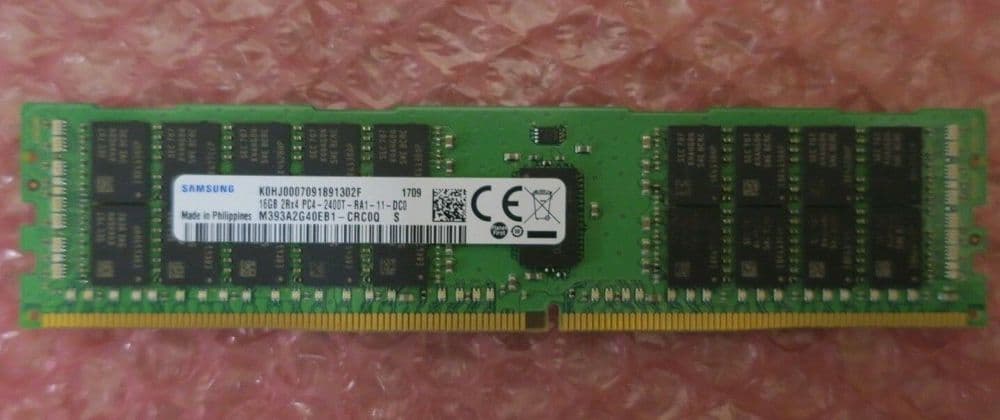 Samsung 16GB PC4-2400T-R 2Rx4 ECC PC4-19200 M393A2G40EB1-CRC0Q Server ...