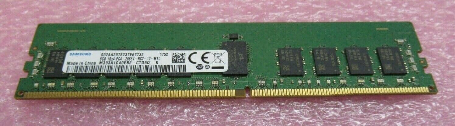 Samsung 8GB 1Rx4 PC4-2666V DDR4 ECC REG Server Memory RAM ...