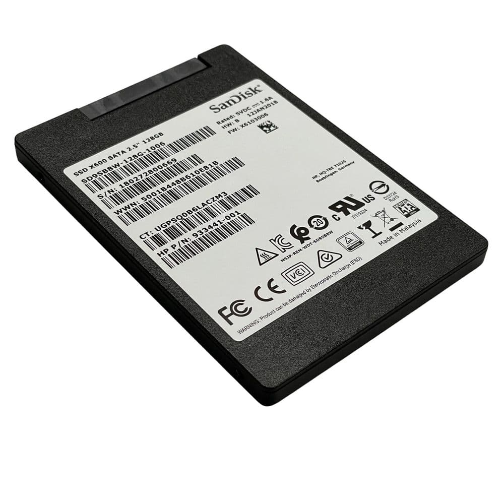 SanDisk X600 128GB SATA 6G 2 5" Solid State Drive SSD SD9SB8W-128G-1006