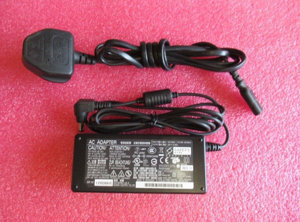 Sanken SED80N2-24 0 AC Power Adapter 60W 24V 2 65A For Fujitsu ScanSnap