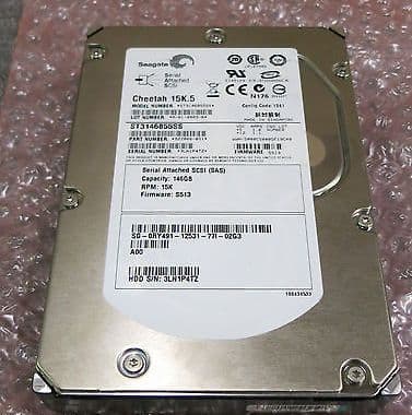 Seagate Cheetah 15K 5 ST3146855SS 146GB 15K SAS 3 5" Hard Drive HDD ...