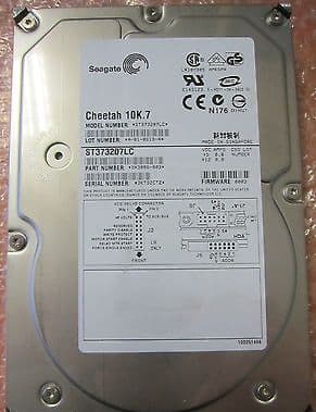 Seagate Cheetah 3 5" 73Gb Ultra 320 10K RPM SCSI Hard Drive HDD ST373207LC