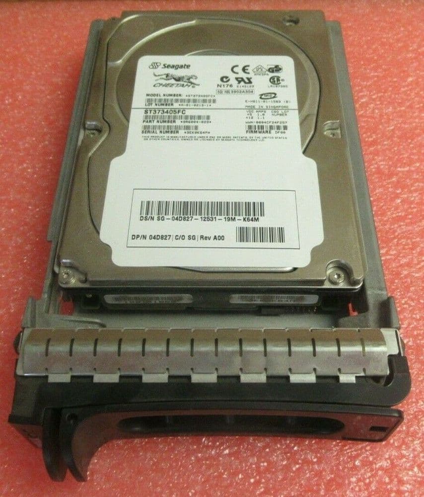 Seagate Cheetah 73GB 3 5" SCSI 10K Server Hard Drive Hotswap in Caddy ...