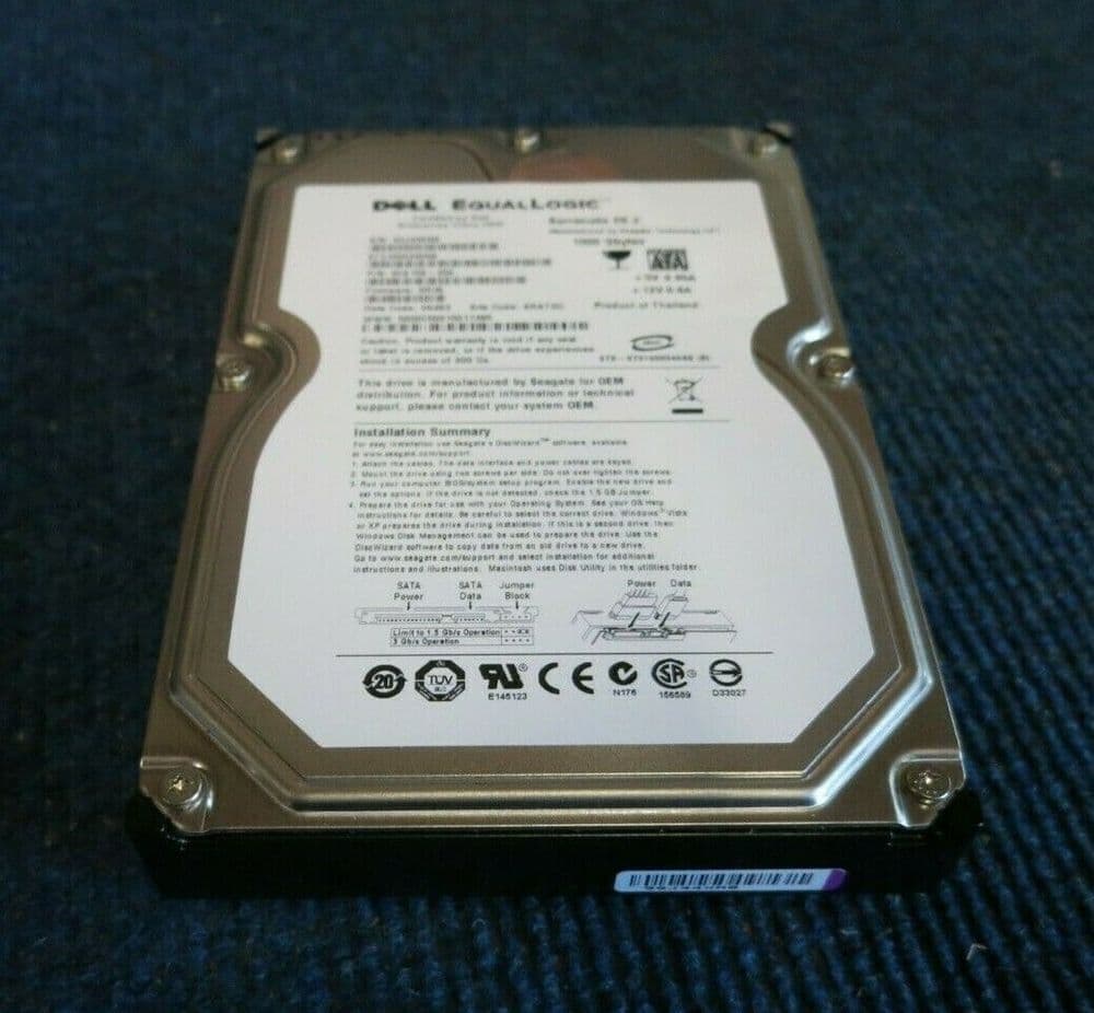 Seagate ST3100340NS 9CA158-056 Barracuda ES 2 1TB 7200RPM 3Gbps 32MB 3 5" HDD