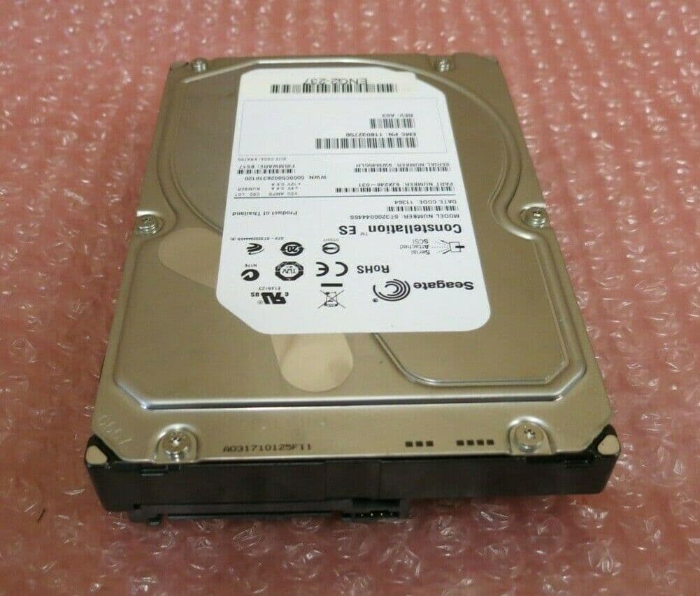 Seagate ST32000444SS 9JX248-031 Constellation ES 2TB 7200RPM SAS 16MB 3 ...