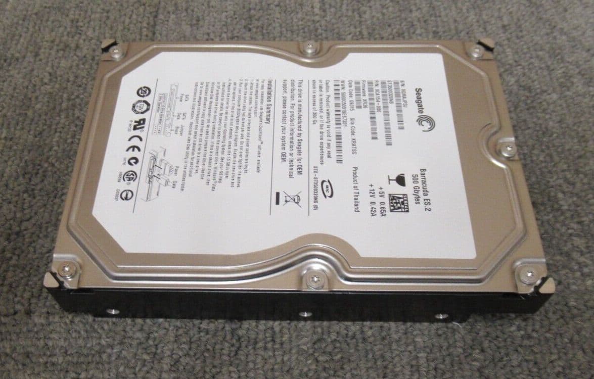 Seagate ST3500320NS Barracuda ES 2 500GB 7200RPM 32MB 3 5" Internal ...