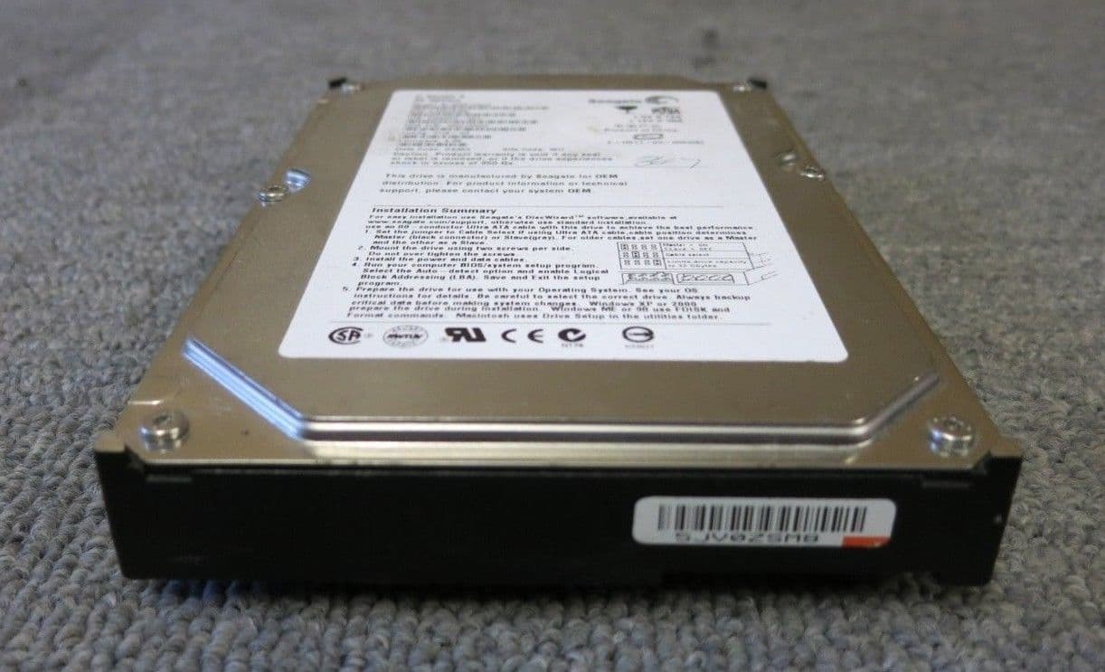 Seagate ST380012ACE 9W6022-001 U9 80GB 7200RPM 3 5" ATA-100 Internal ...