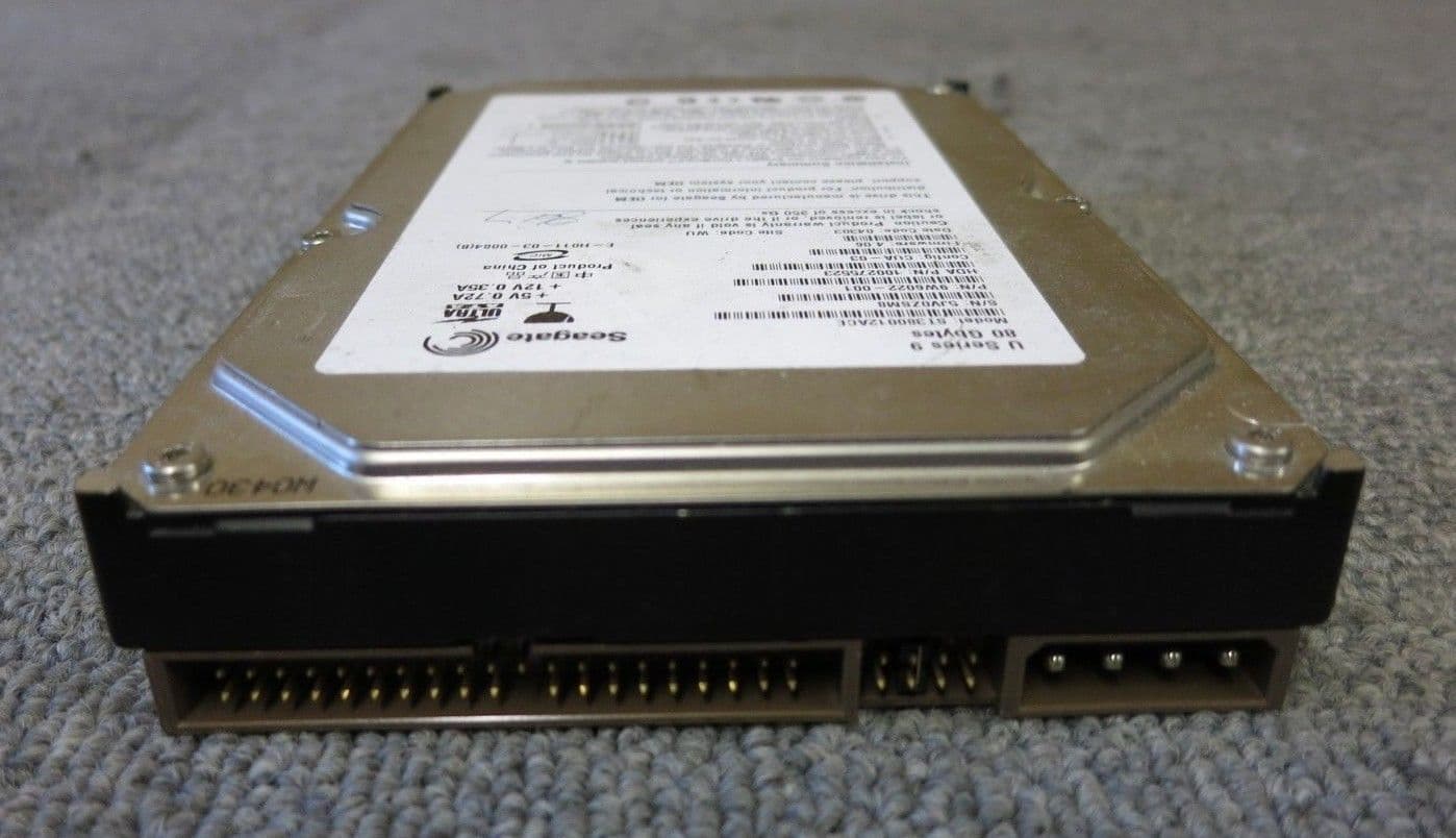 Seagate ST380012ACE 9W6022-001 U9 80GB 7200RPM 3 5" ATA-100 Internal ...