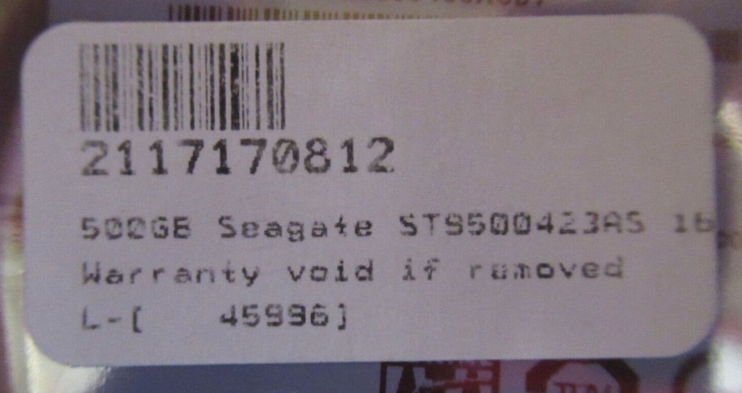 Seagate ST9500423AS Momentus 7200 4 500GB 7200RPM 16MB 2 5" Internal HDD