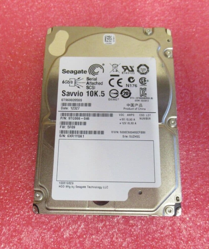 Seagate ST9600205SS Savvio 10K 5 600GB 10000RPM 64MB 2 5" Internal Hard ...