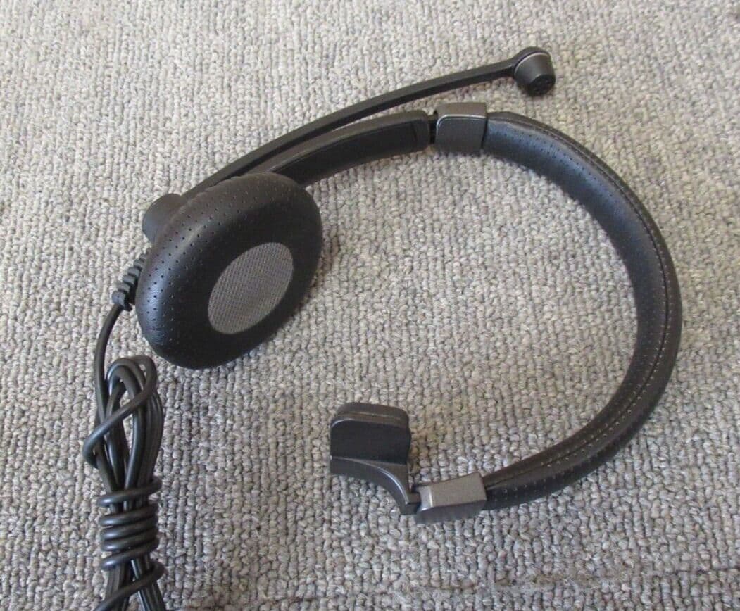 Sennheiser SC45 USB Wired Monaural Over-The-Head Headset With Microphone
