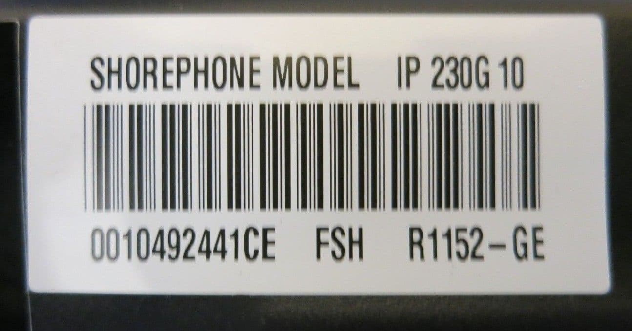 ShoreTel 230 IP VoIP Black Office Speakerphone Telephone Without Stand ...