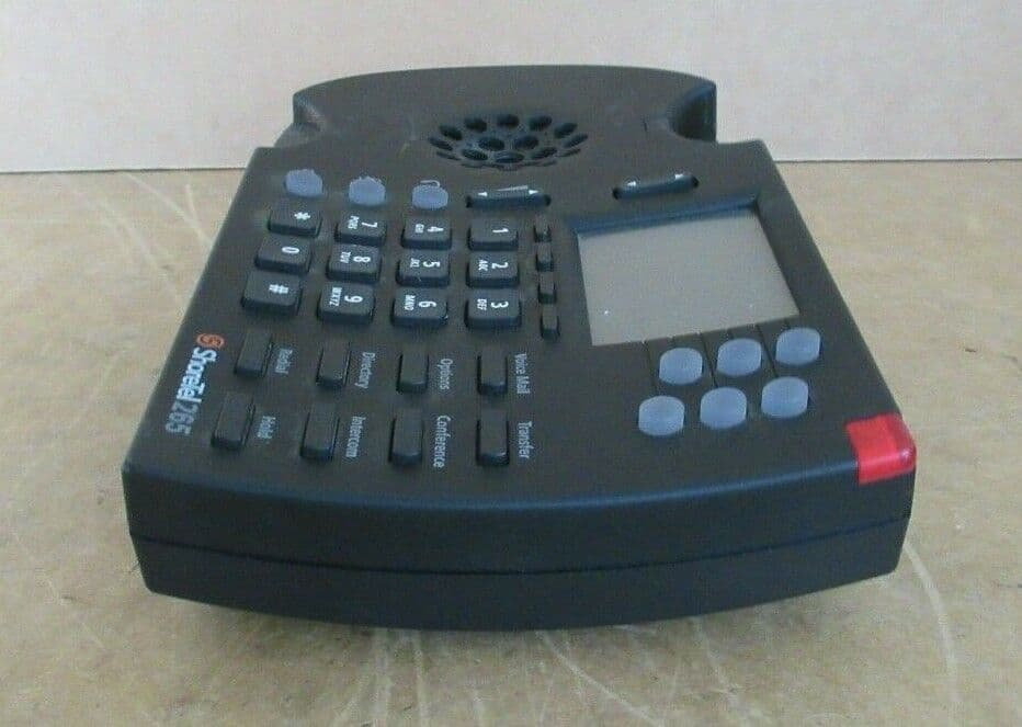 ShoreTel IP 265 VoIP Colour Display Phone Ip265 Black A260-1005-01 No ...