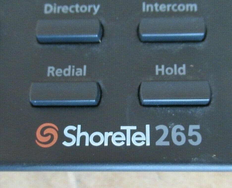 ShoreTel IP 265 VoIP Colour Display Phone Ip265 Black A260-1005-01 No ...