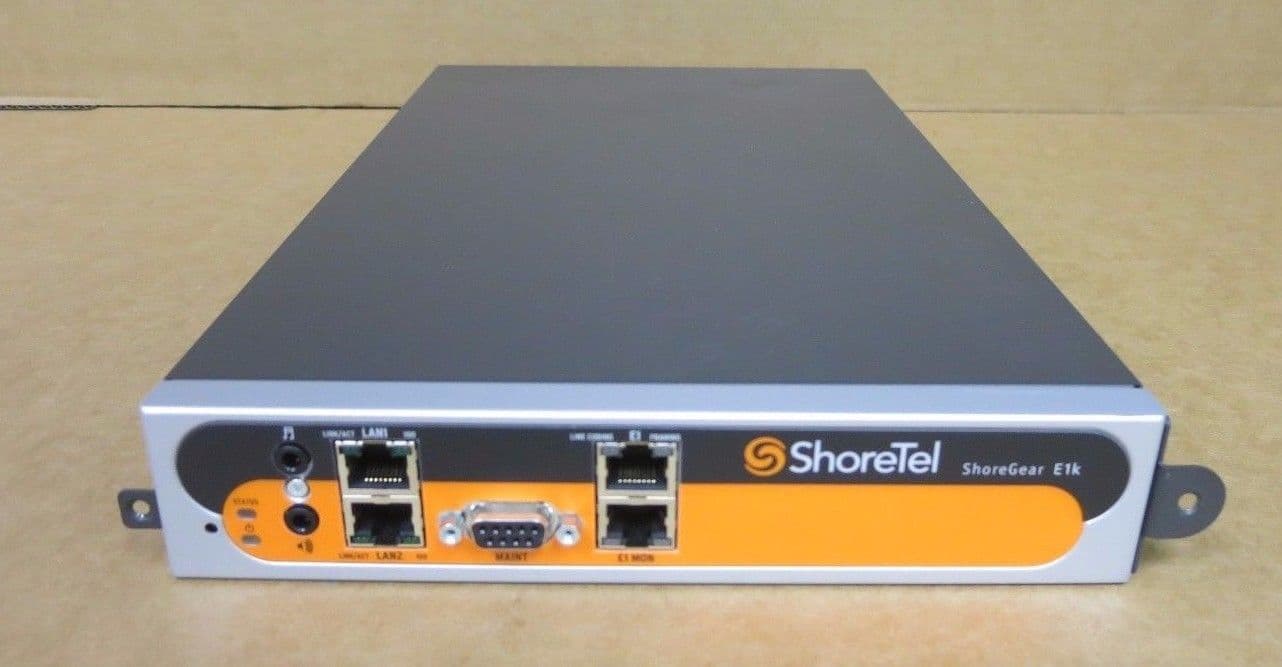 SHORETEL VOICE SWITCH EK1 1U Hallf Width Voice Switch SG-E1K 600-1068-20