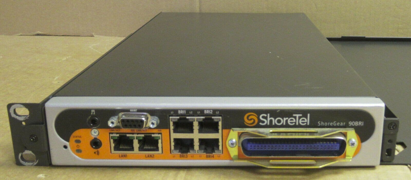 ShoreTel Voice Switch Shoregear 90BRI 1U Half Width 600-1058-10 Mount ...
