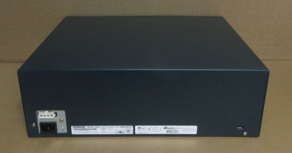 Siemens HiPath 3500 6-Slot Rack Mountable Telephone System 6x Modules