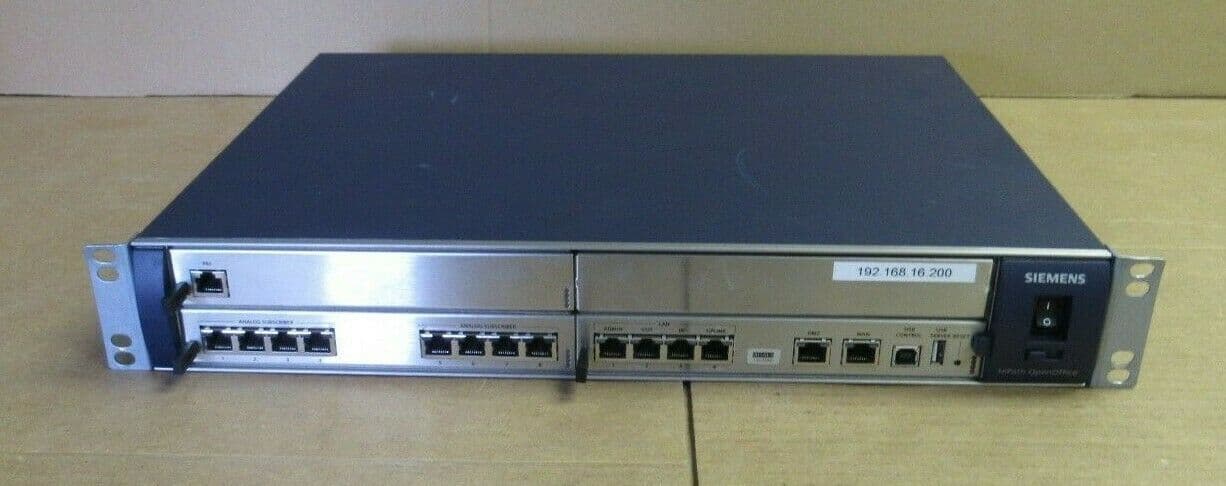 Siemens HiPath Open Office ME S30807-U6646-X-12 Unified Communication ...