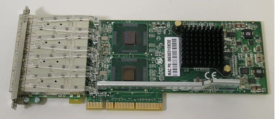 Silicom PE2G4SFPI6L-R Quad Port Gigabit SFP Ethernet Network Server Adapter