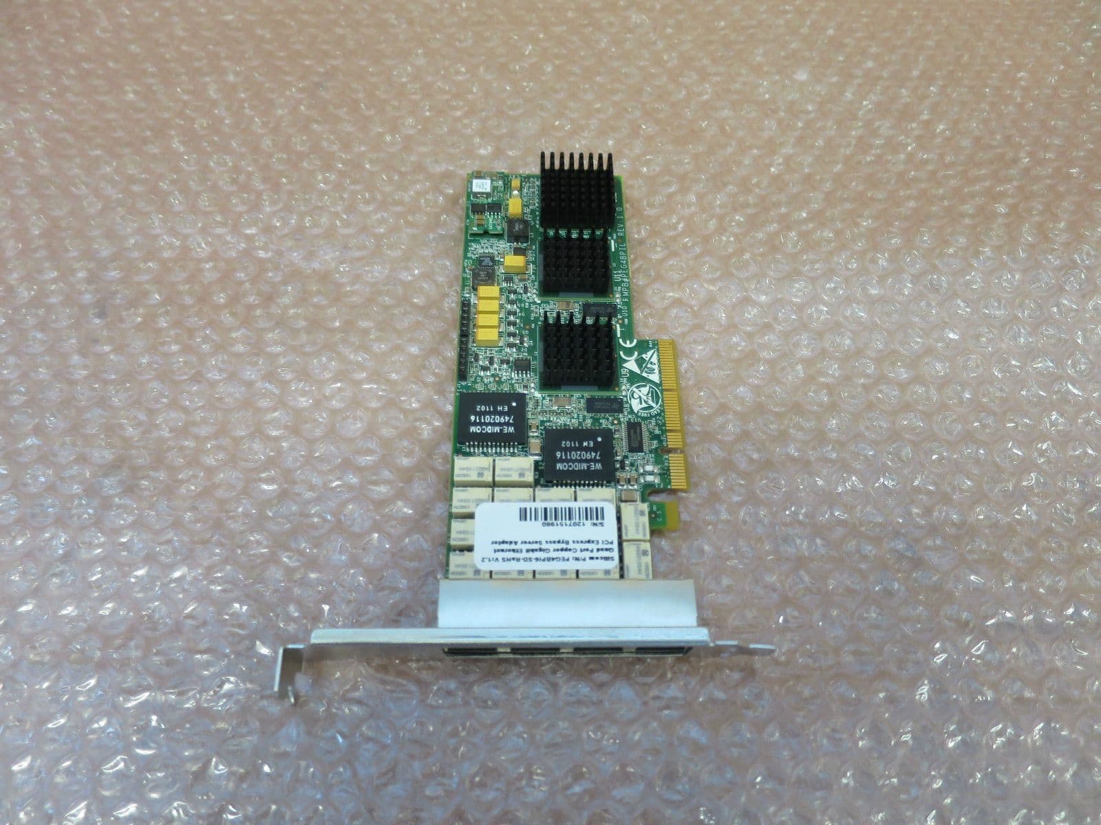 Silicom PEG4BPi6 Network Adapter PEG4BPi6-SD-RoHs PCI-E Quad Port Gibabit Bypass