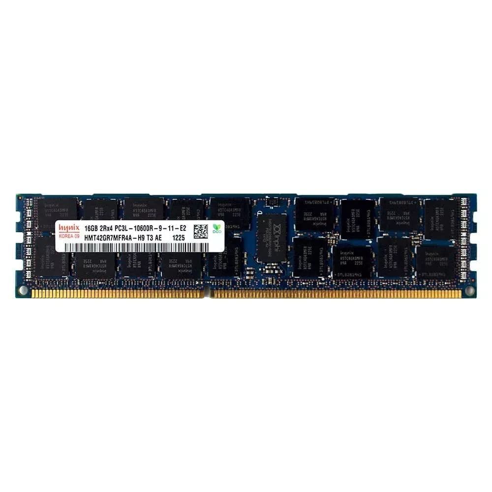 SK Hynix 16GB PC3L-10600R 2Rx4 HMT42GR7MFR4A-H9 DDR3L RDIMM Server Memory Ram