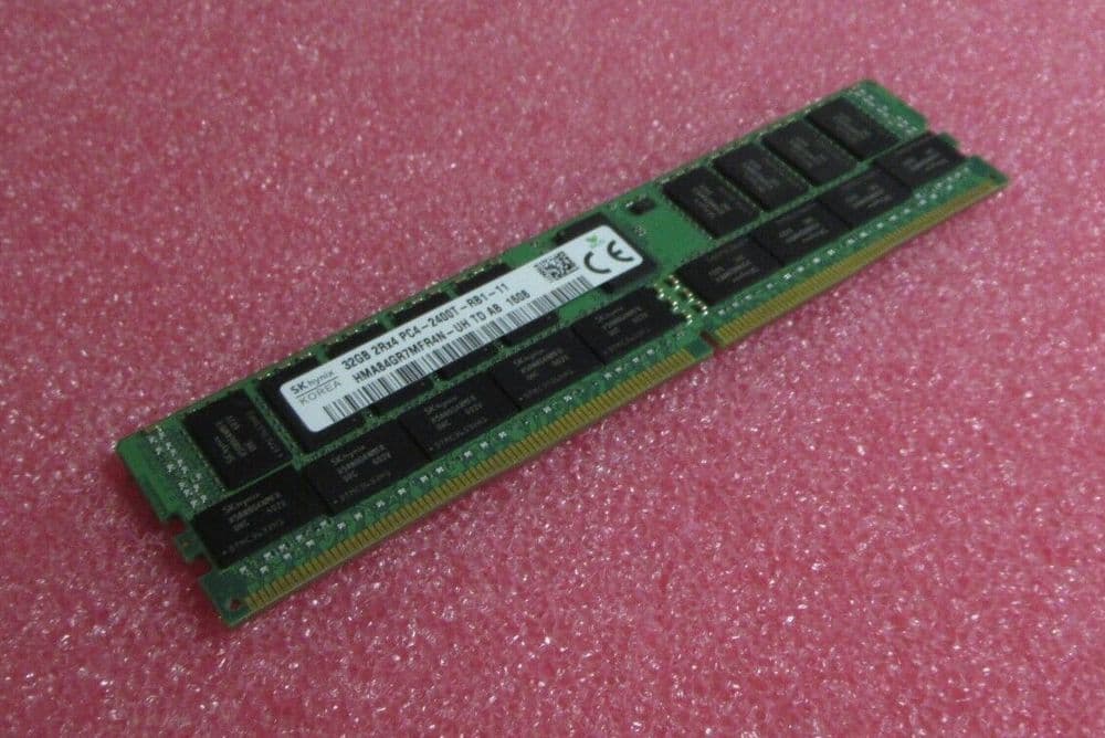 SK Hynix 32GB 2RX4 PC4-2400T-RB1 DDR4 ECC Server Memory RAM HMA84GR7MFR4N-UH