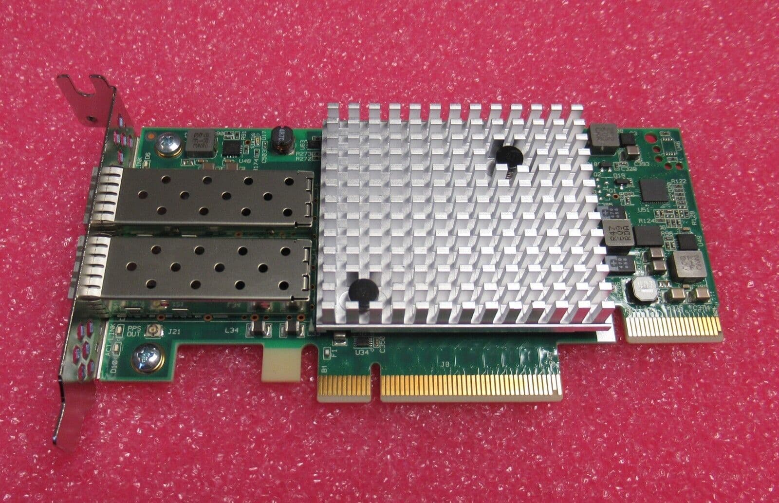 Solarflare S7120 Dual Port 10GbE SFP PCI-E x8 NIC Network Card SF432-1012