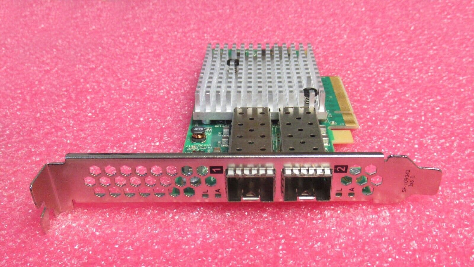 Solarflare S7120 Dual Port 10GbE SFP PCI-E x8 NIC Network Card SF432 ...