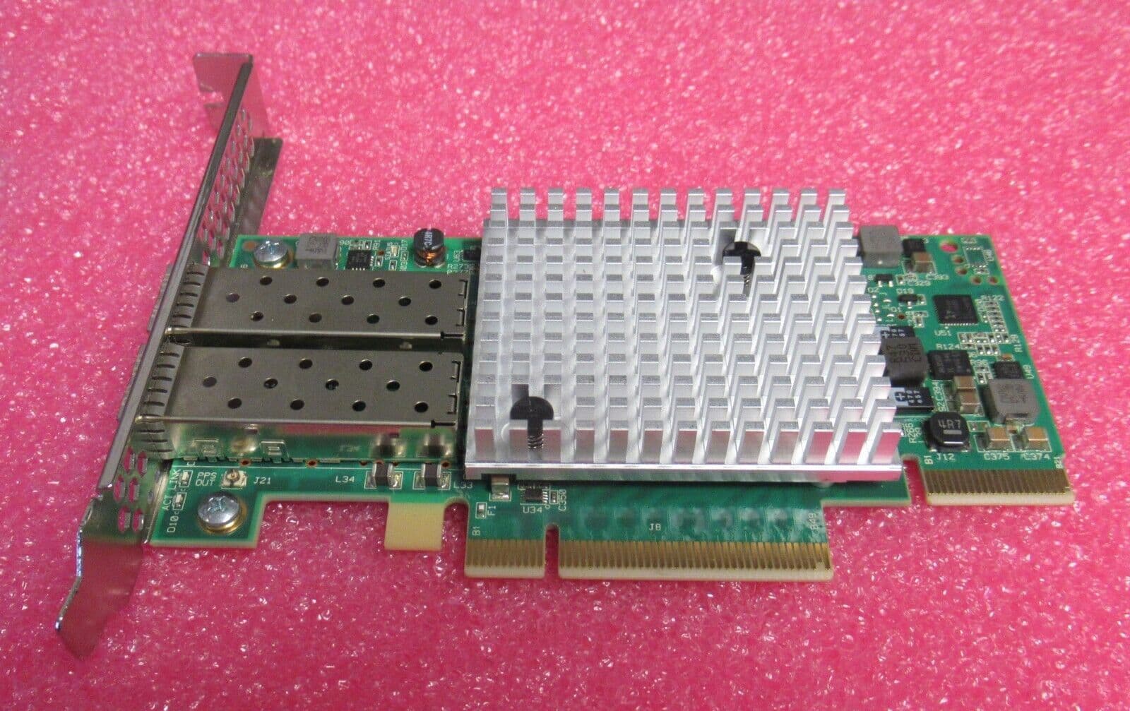 Solarflare S7120 Dual Port 10GbE SFP PCI-E x8 NIC Network Card SF432 ...