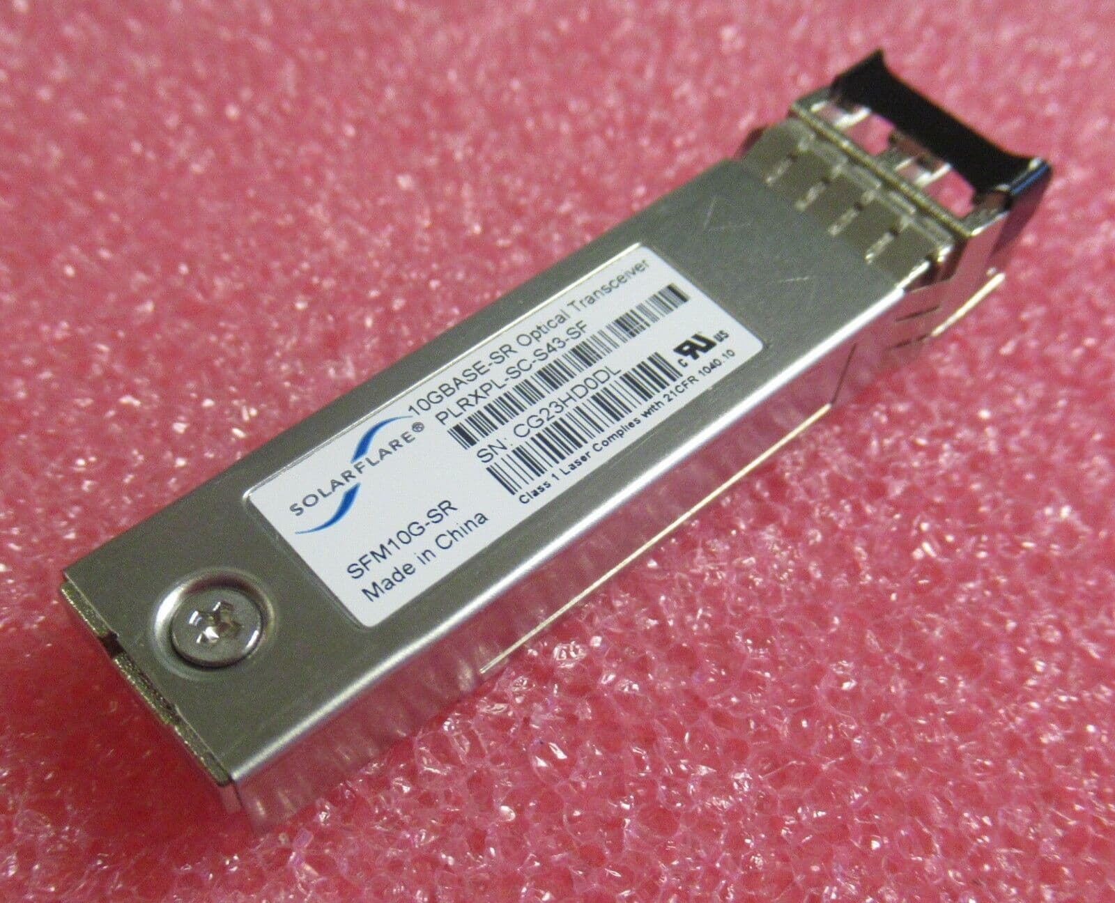 Solarflare SFM10G-SR 10G 300m 850nm SFP Optical Transceiver PLRXPL-SC ...