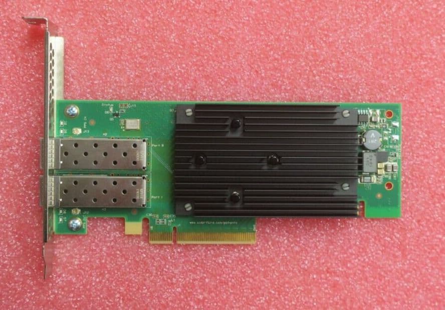 Solarflare XtremeScale X2522-25G-PLUS Dual Port 10/25GbE SFP /SFP28 Network Card