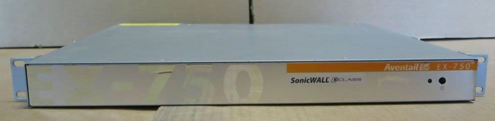 Sonicwall E-Class Aventail EX-750 Secure Remote Access SSL VPN Switch