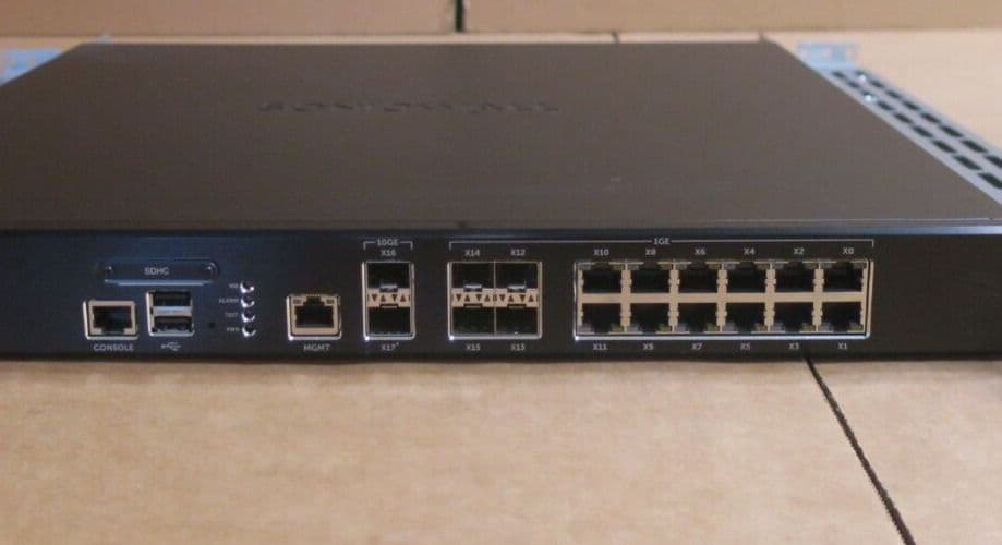 SonicWALL NSA 3600 1U Network Security Appliance 18-Port Firewall 1RK26-0A2