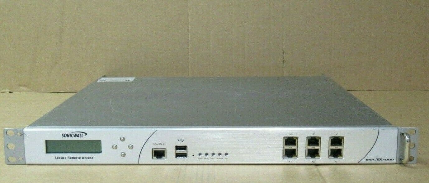 SonicWall Remote Access SRA EX7000 E-Class VPNSecure Remote Access ...