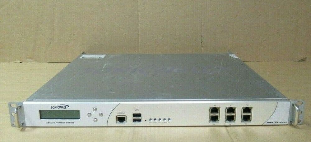 SonicWall Remote Access SRAEX7000 E-Class VPN Secure Remote Access HDD