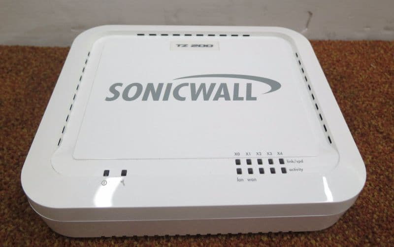 SonicWall TZ 200 Firewall Security Appliance Desktop Device Model APL22-06F
