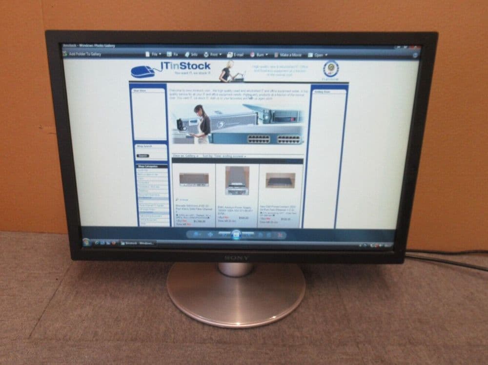 Sony PremierPro SDM-P234 23" LCD TFT IPS Widescreen Flat Panel Monitor ...
