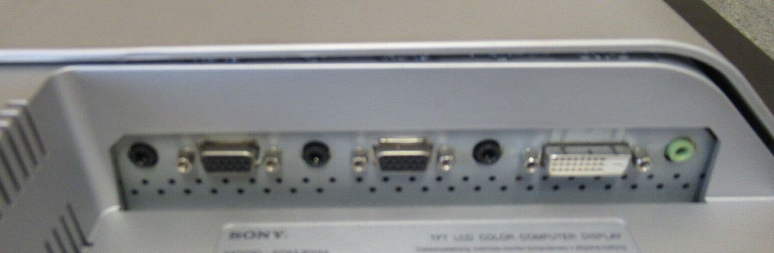 Sony PremierPro SDM-P234 23" LCD TFT IPS Widescreen Flat Panel Monitor ...