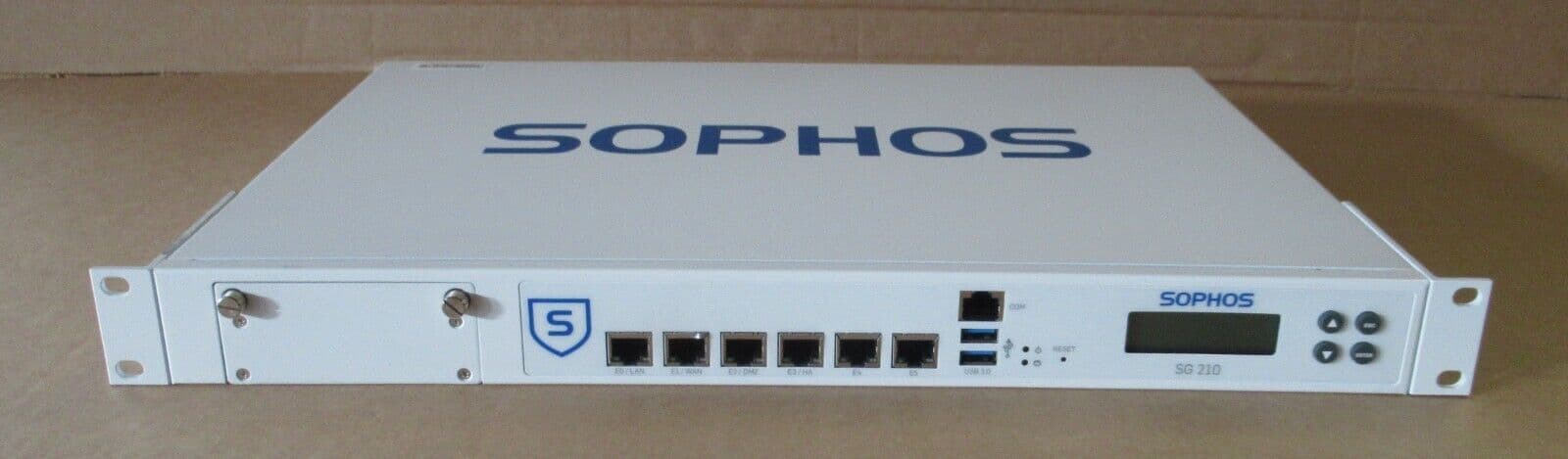 Sophos SG 210 Firewall Network Security Appliance 6x Gigabit Ethernet Rackmount